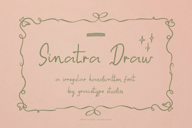 Sinatra Draw Font - Download Free Font