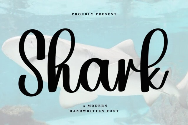 Shark Script Font - Download Free Font