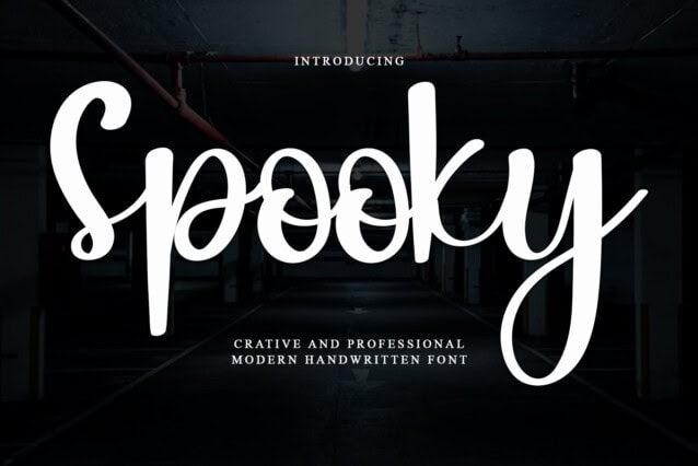 Spooky Script Font - Download Free Font