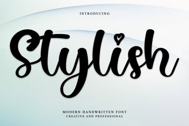 Stylish Script Font - Download Free Font