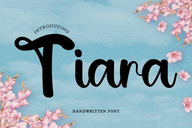Tiara Script Font - Download Free Font
