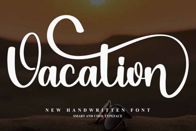 Vacation Script Font - Download Free Font