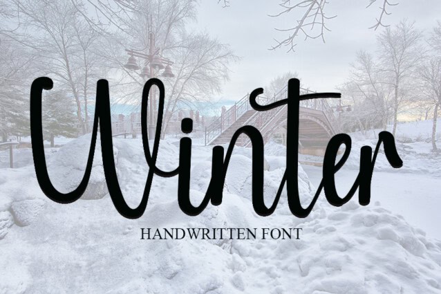 Winter Script Font - Download Free Font