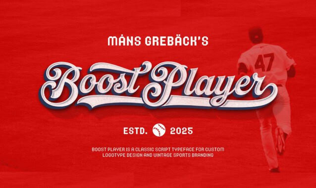 Boost Player Font - Download Free Font