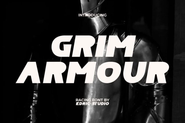 Grim Armour Font - Download Free Font