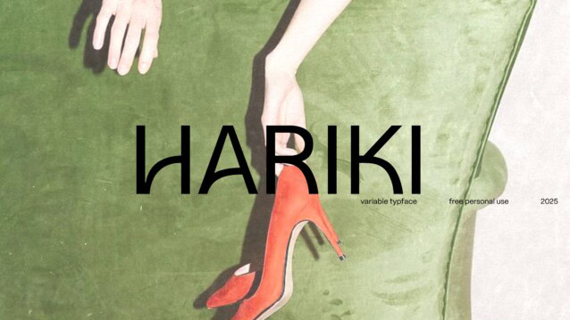 Hariki Font - Befonts