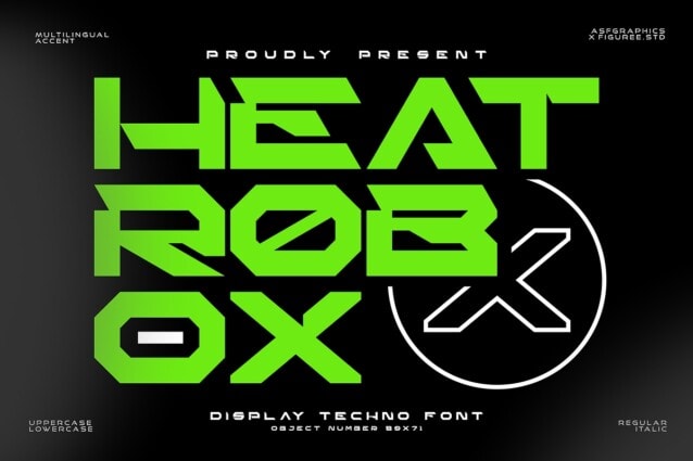 Heat Robox Font - Download Free Font