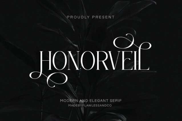 Honorveil Font - Download Free Font