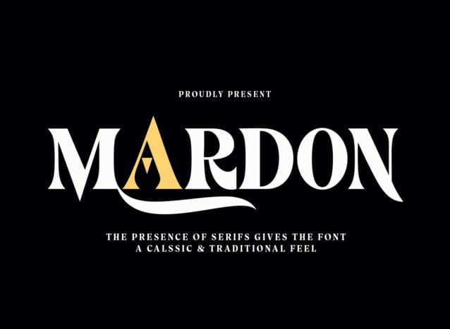 Mardon Font - Befonts