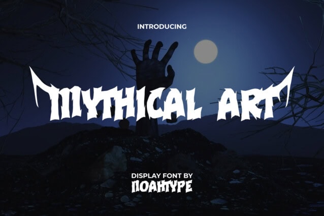 Mythical Art Font - Download Free Font