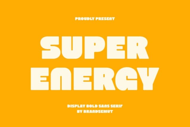 Super Energy Font - Download Free Font