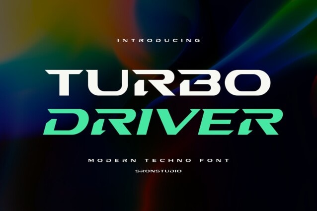 Turbo Driver Font - Download Free Font