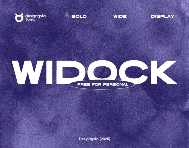 Widock Font - Befonts