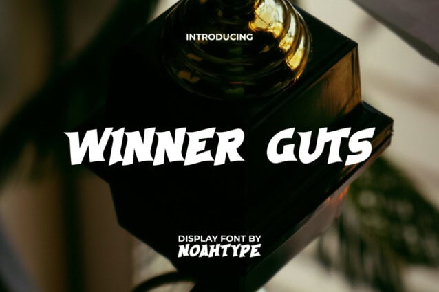 Winner Guts Font - Download Free Font