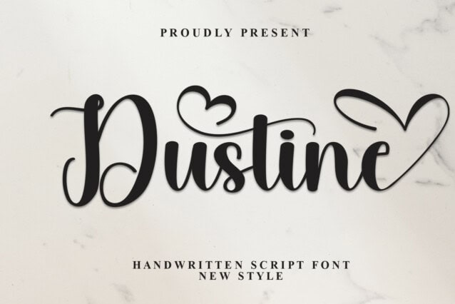 Dustine Script Font - Download Free Font