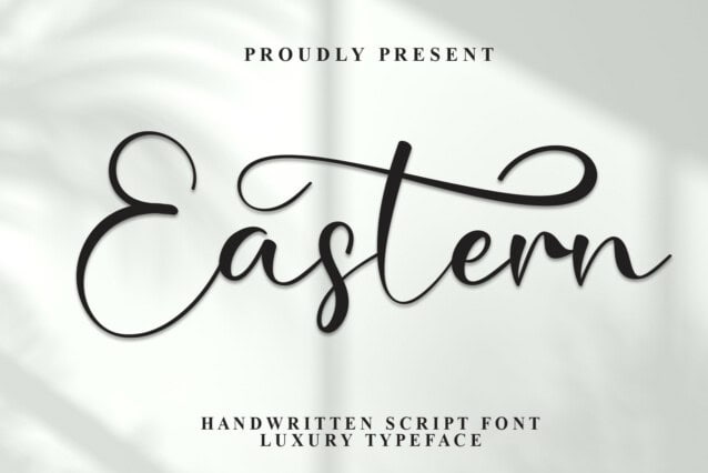 Eastern Script Font - Download Free Font