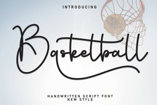 Basketball Script Font - Download Free Font