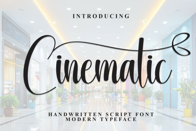 Cinematic Script Font - Download Free Font