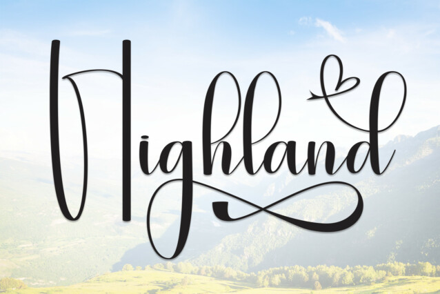 Highland Script Font - Download Free Font