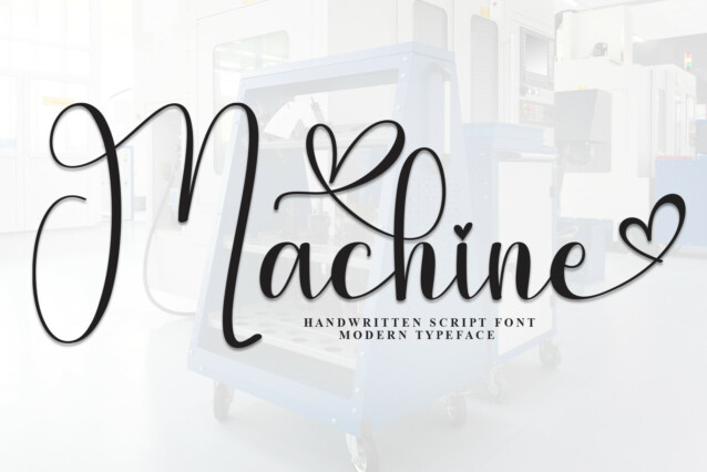 Machine Script Font - Download Free Font