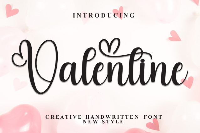 Valentine Script Font - Download Free Font