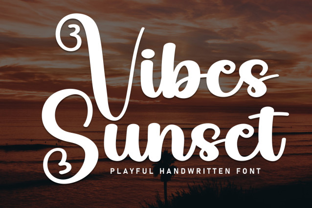 Vibes Sunset Script Font - Download Free Font