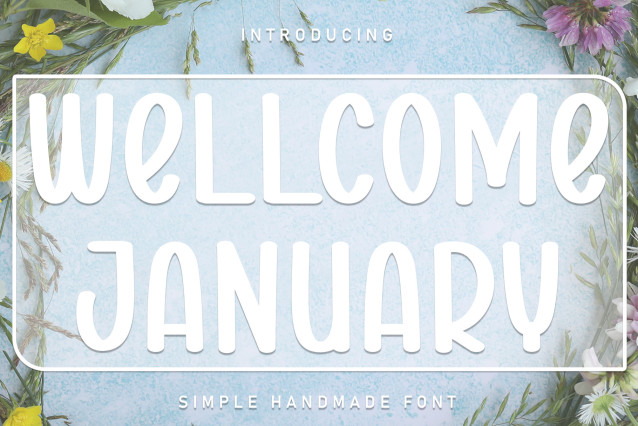 Wellcome January Script Font - Download Free Font