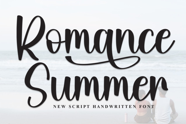 Romace Summer Script Font - Download Free Font