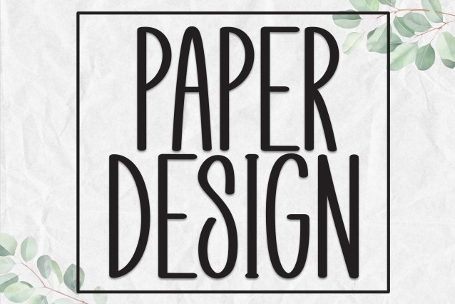 Paper Design Script Font - Befonts