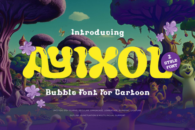 Ayixol Font - Befonts