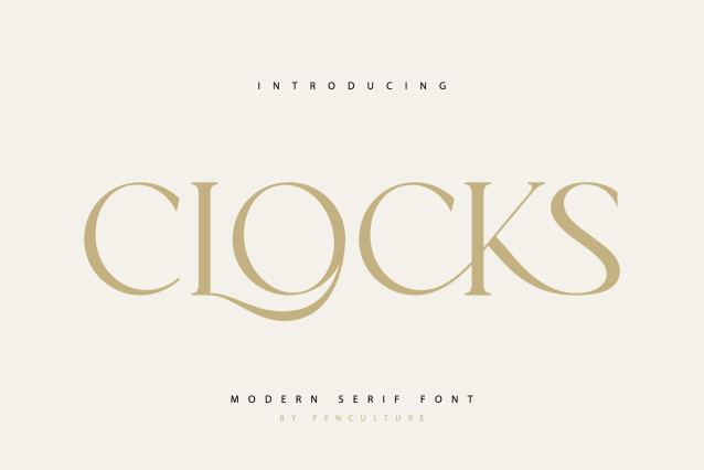Clocks Font - Download Free Font