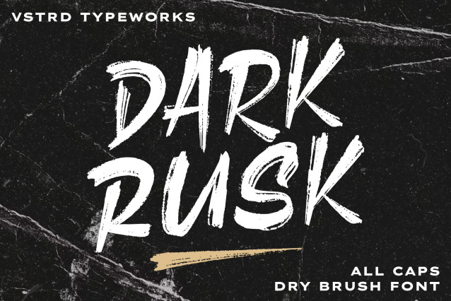 Dark Rusk Font - Befonts