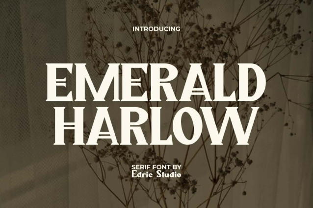 Emerald Harlow Font - Download Free Font