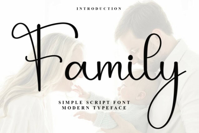 Family Script Font - Download Free Font