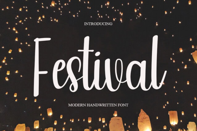 Festival Script Font - Download Free Font