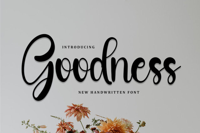 Goodness Script Font - Download Free Font