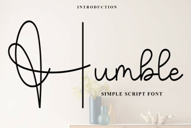 Humble Script Font - Download Free Font