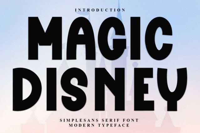Magic Disney Display Font - Download Free Font