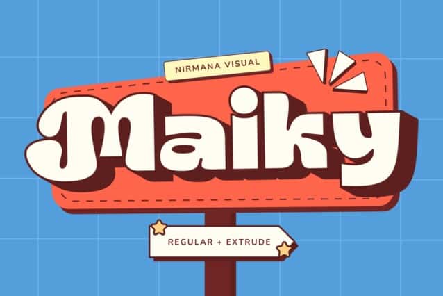 Maiky Font - Befonts