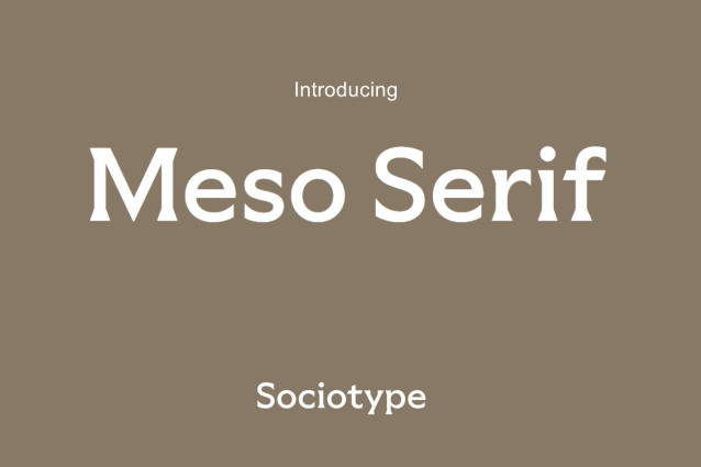 Meso Font Family - Download Free Font