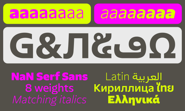 NaN Serf Sans Font Family - Download Free Font