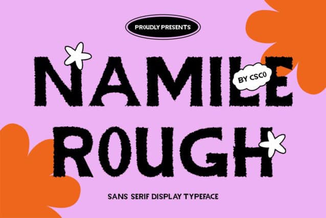 Namile Rough Font - Download Free Font