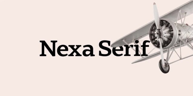 Nexa Serif Font Family - Download Free Font
