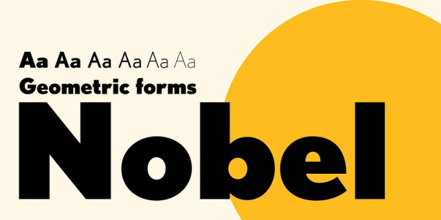 Nobel Font Family - Download Free Font