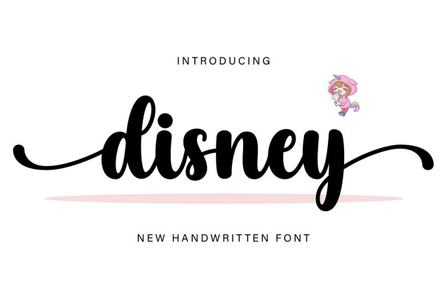 Disney Script Font - Download Free Font