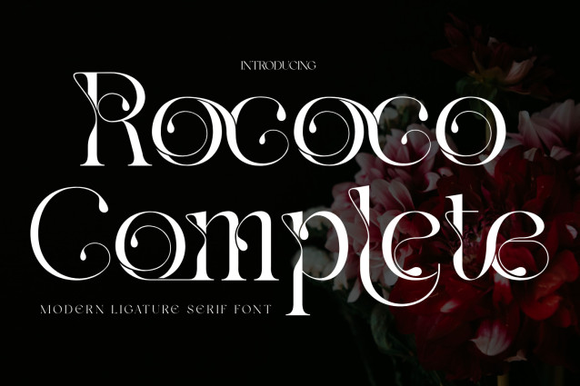 Rococo Complete - Ligature Serif Font - Befonts