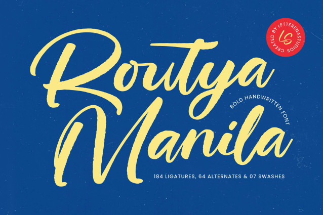 Routya Manila Font - Befonts
