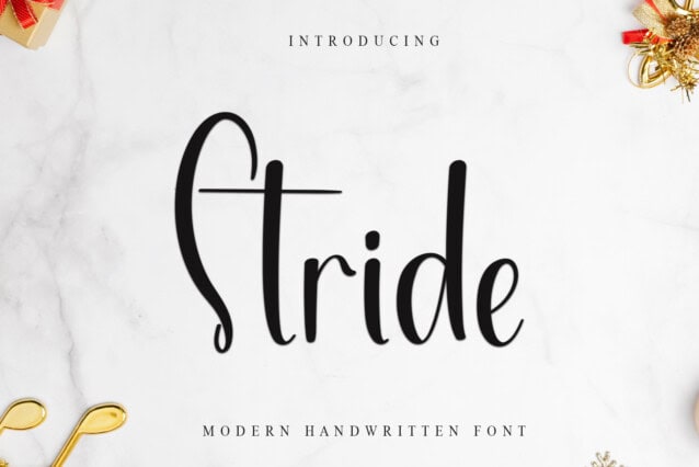 Stride Script Font - Download Free Font