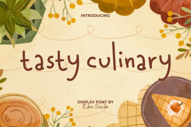 Tasty Culinary Font - Download Free Font