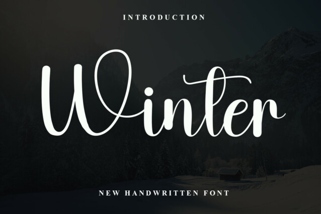 Winter Script Font - Download Free Font